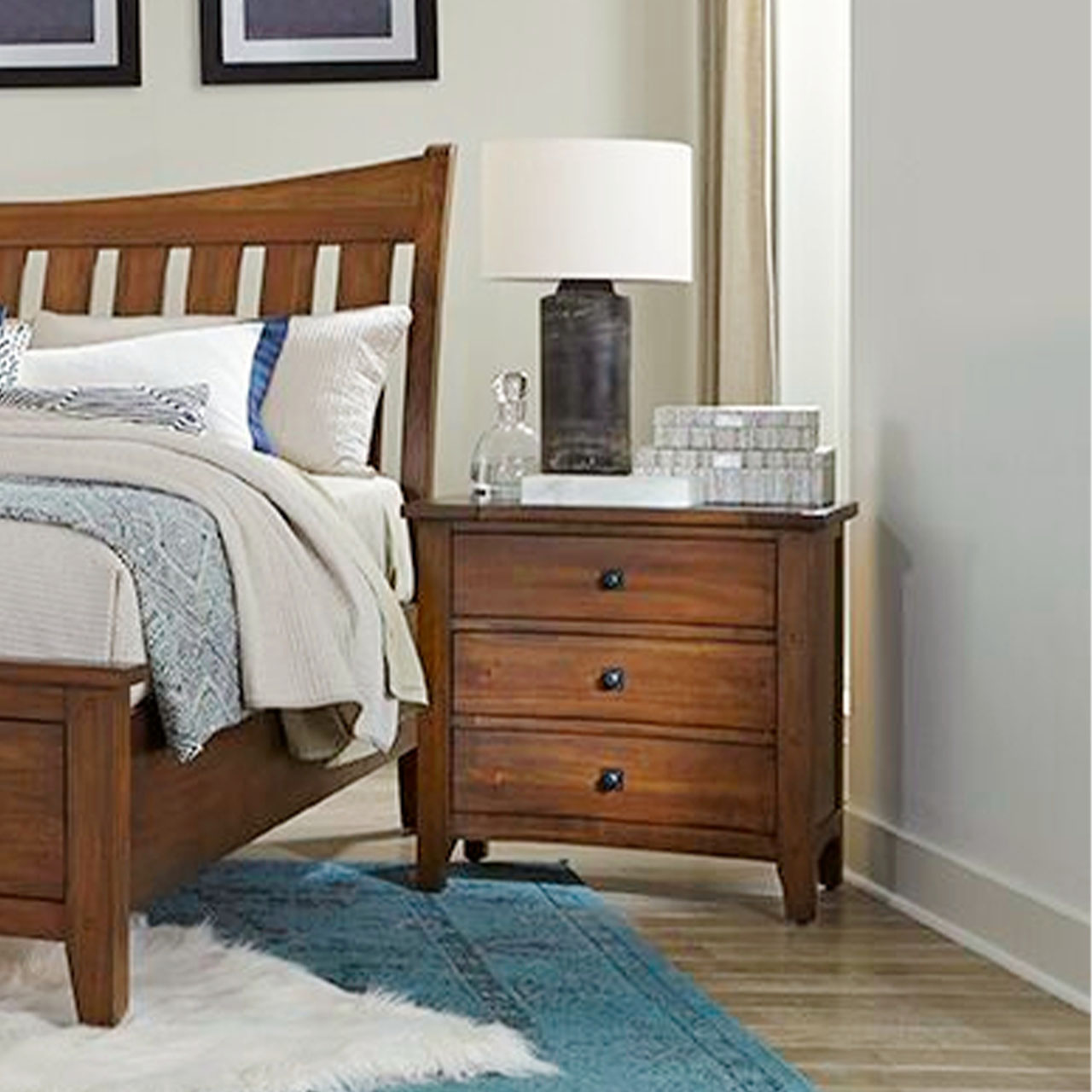 Willows Bend Bedroom 3 x Drawer Night Stand - Napa Furniture Design