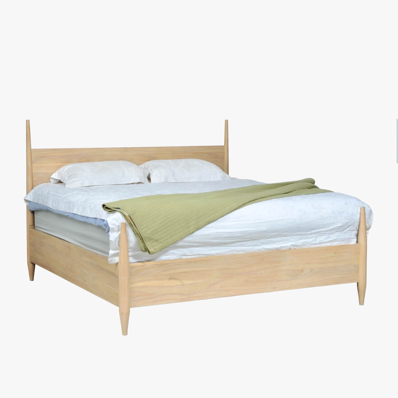 Aria Bed with Poster Headboard - Napa Furniture Design